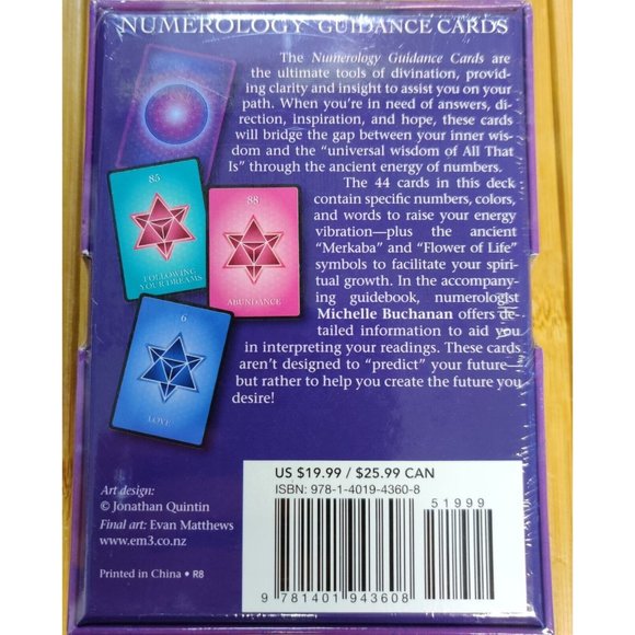 Hay House | Games | Numerology Guidance Cards A 44 Cards Deck Guidebook ...